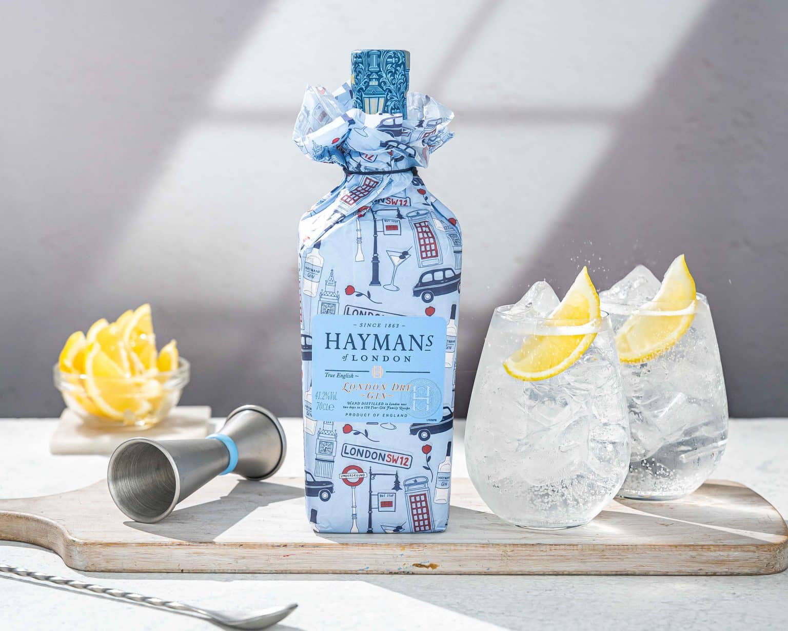 London Inspired Wrap - Limited Edition - Hayman's Gin