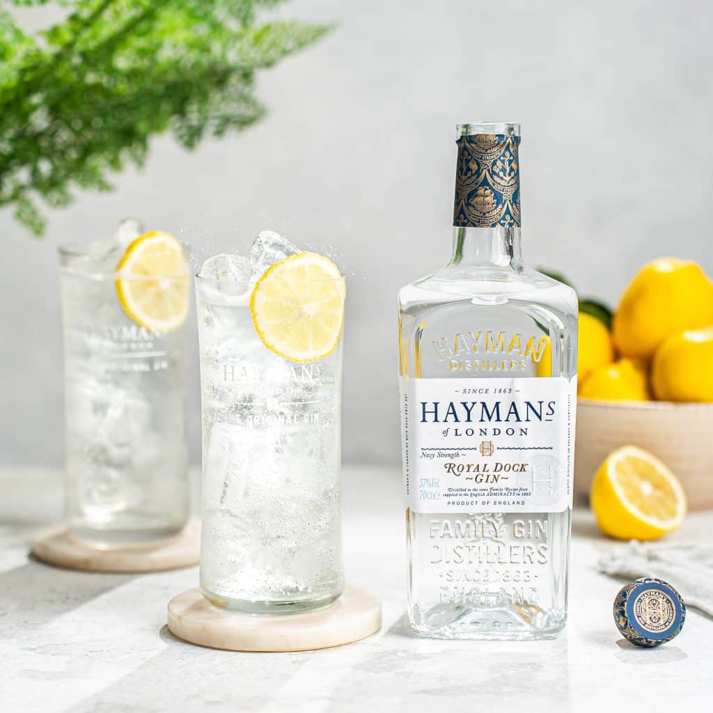 The Raspberry Rickey - Hayman's Gin